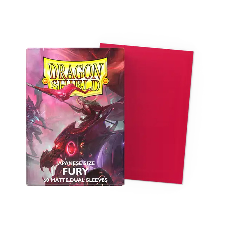 Dragon Shield 60ct Japanese Size Matte Dual Fury – courtside.com.ph