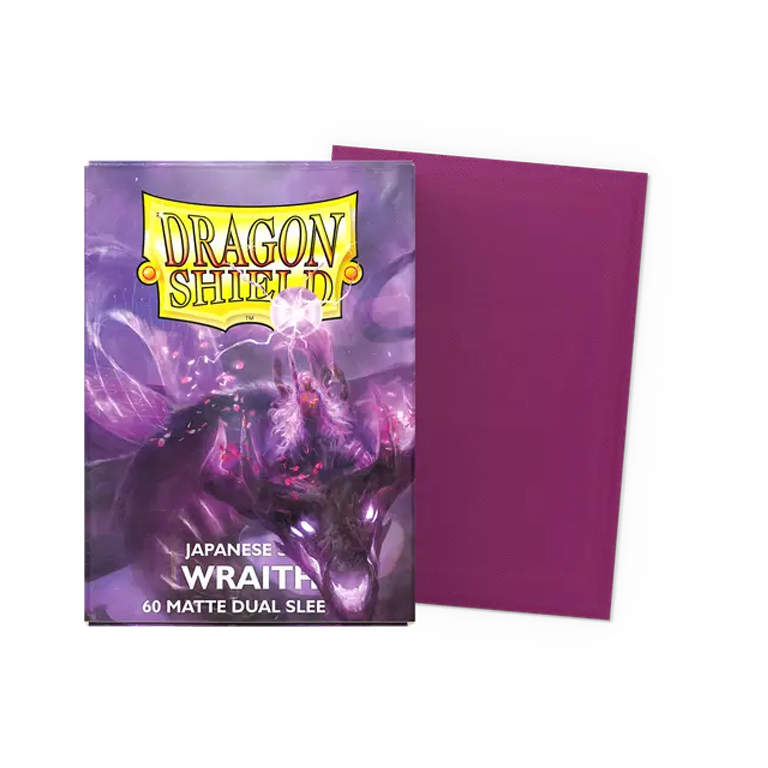 Dragon Shield 60ct Japanese Size Matte Dual Wraith – courtside.com.ph