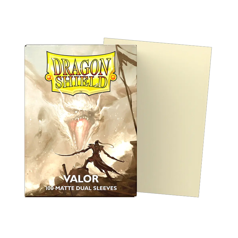 Dragon Shield 100ct Standard Size Matte Dual Valor – courtside.com.ph